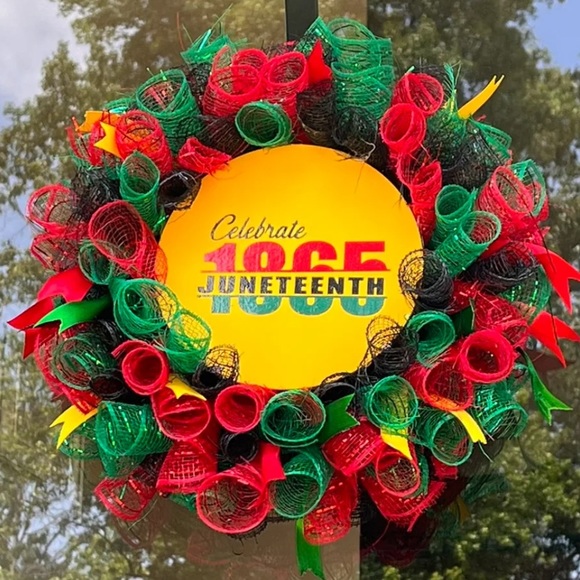 Hand Crafted | Holiday | Juneteenth Wreath | Poshmark